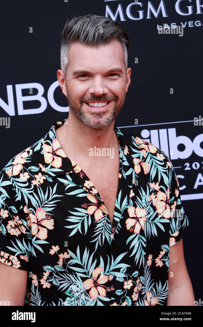 LAS VEGAS - MAY 1: AJ Gibson at the 2019 Billboard Music Awards at MGM ...
