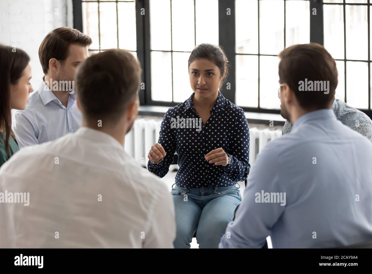 Indian counselor hi-res stock photography and images - Alamy