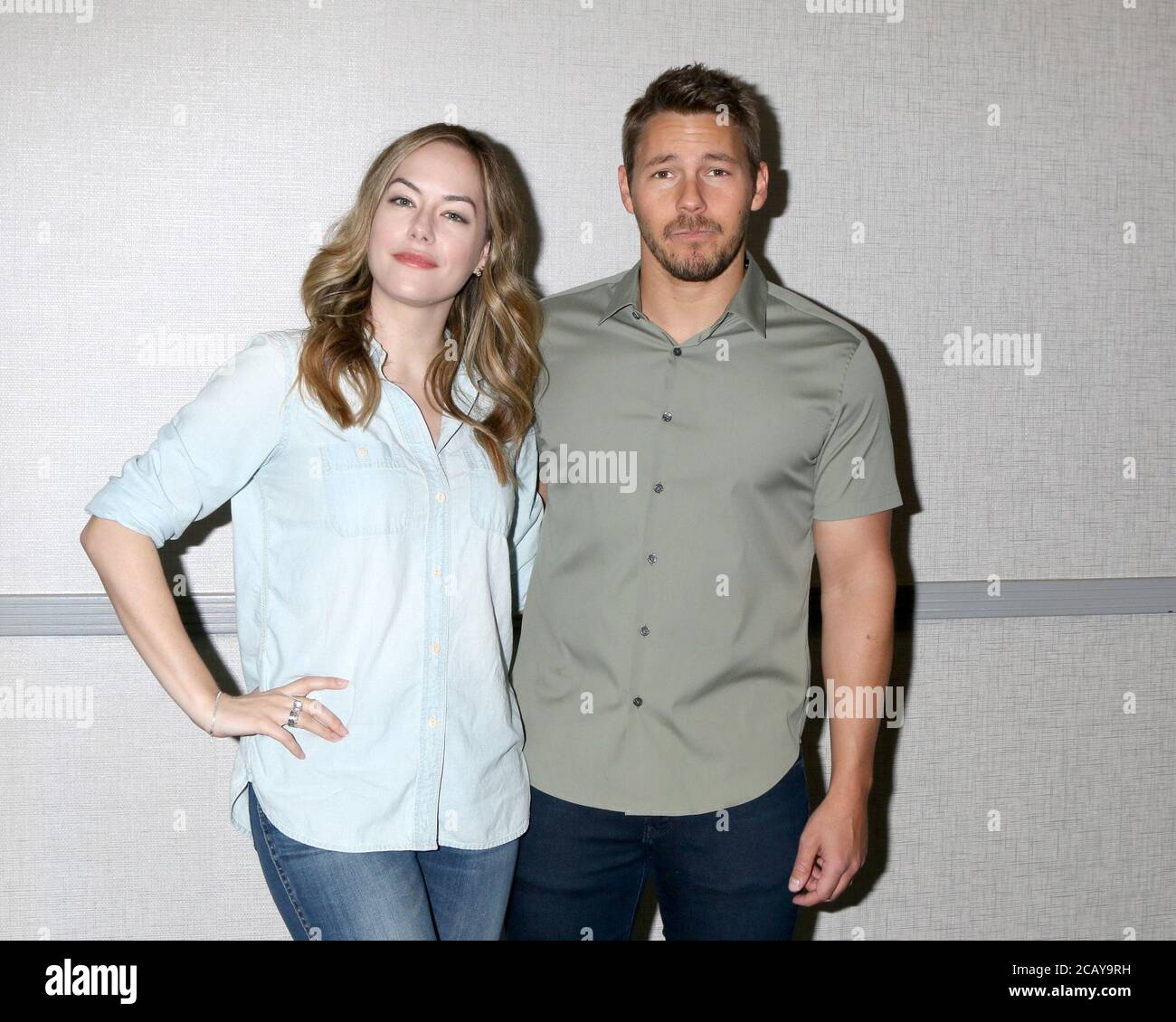 LOS ANGELES - JUN 22: Annika Noelle, Scott Clifton at the Bold and the ...