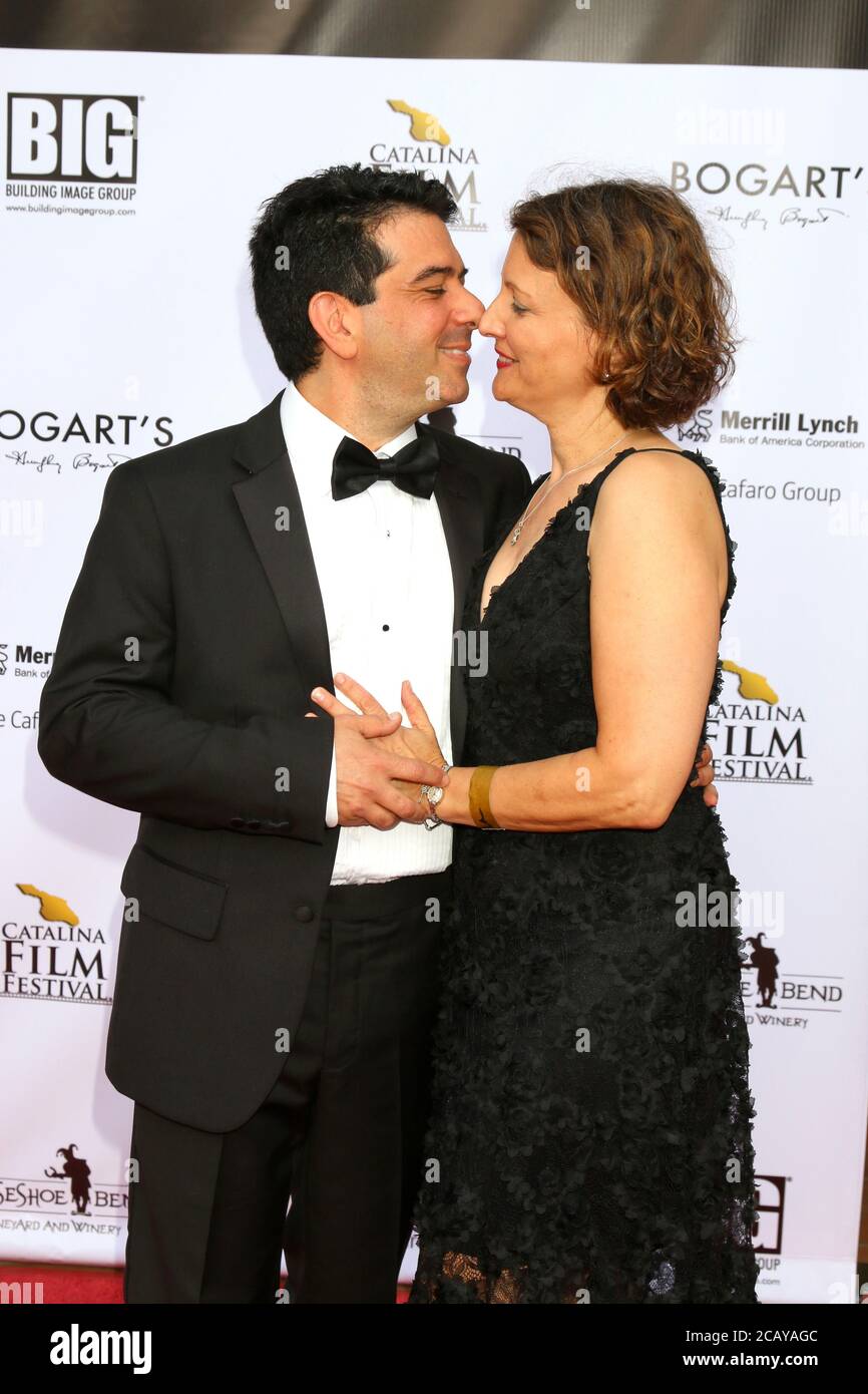 LOS ANGELES - SEP 27: Michael Starr, Kim Reed at the 2019 Catalina Film ...