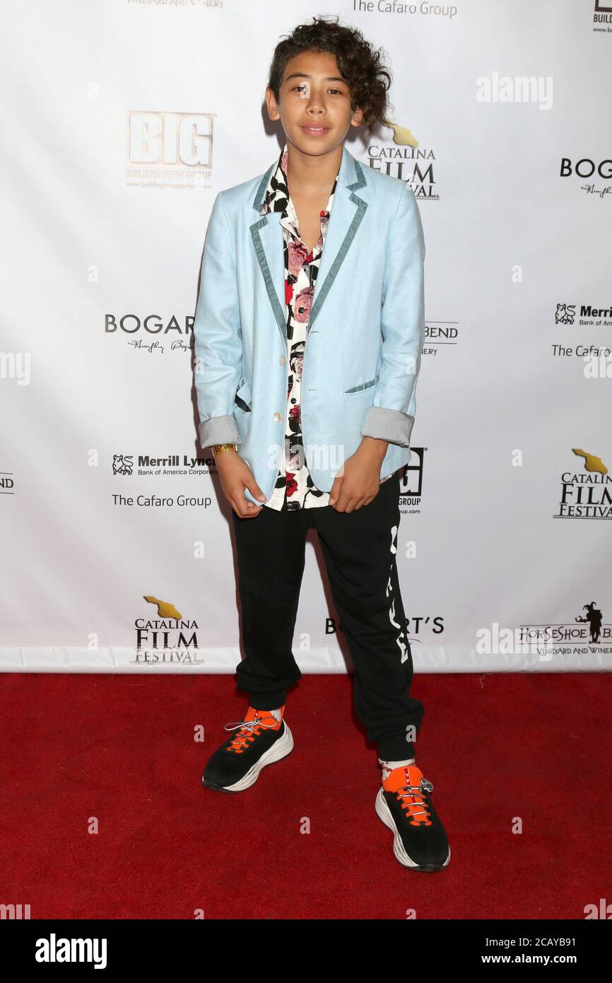 LOS ANGELES - SEP 26: Kaden Alejandro at the 2019 Catalina Film ...