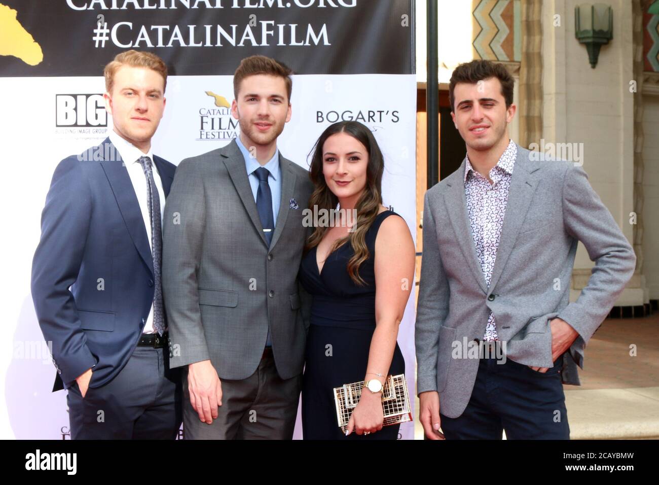 LOS ANGELES - SEP 28: Michael Lappen, Zachary Simms, Madalyn Maghdessian, Michael DePalma at the ...