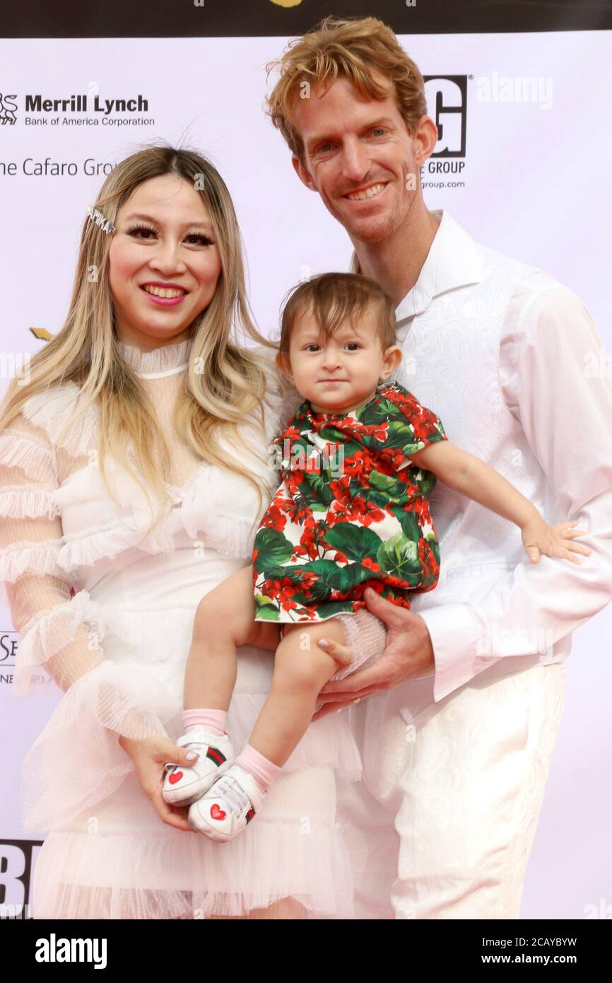 LOS ANGELES - SEP 28: Alice Aoki, Amika Moore, Justin Moore at the 2019 Catalina Film Festival ...