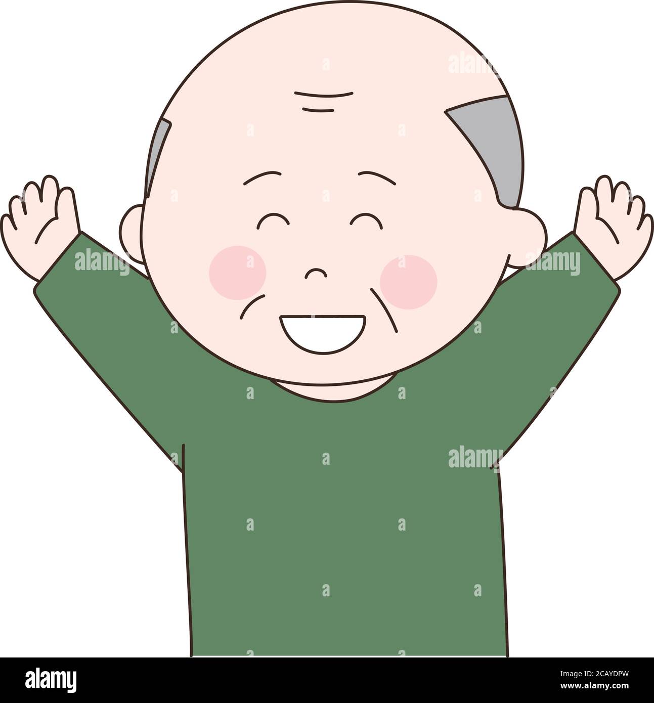 Energetic Person Cartoon