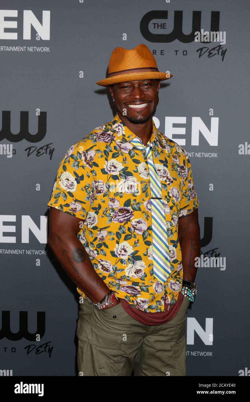 LOS ANGELES - AUG 4: Taye Diggs at the CW Summer TCA All-Star Party at ...