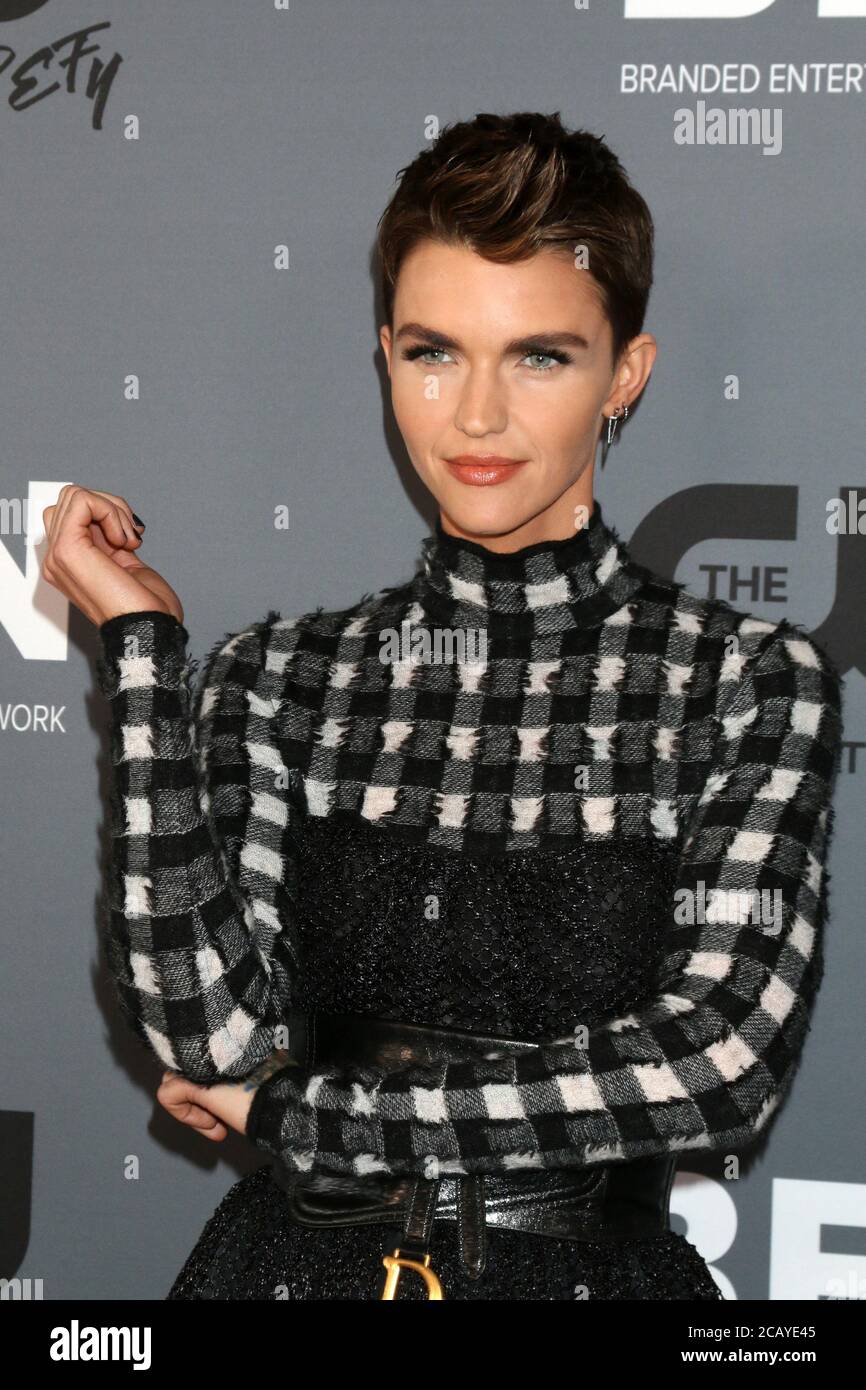 LOS ANGELES - AUG 4: Ruby Rose at the CW Summer TCA All-Star Party at ...