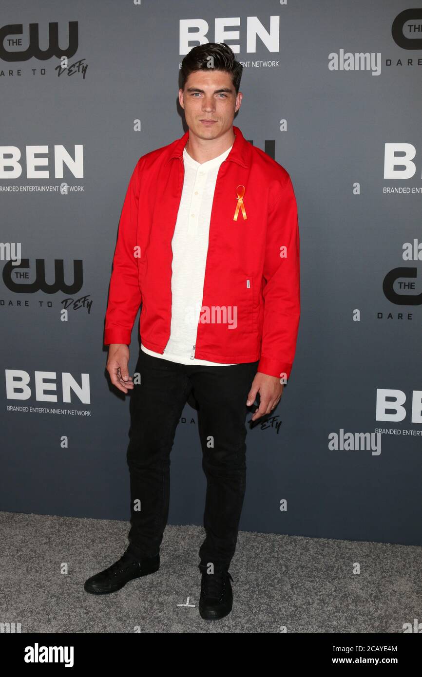 LOS ANGELES - AUG 4: Zane Holtz at the CW Summer TCA All-Star Party at ...