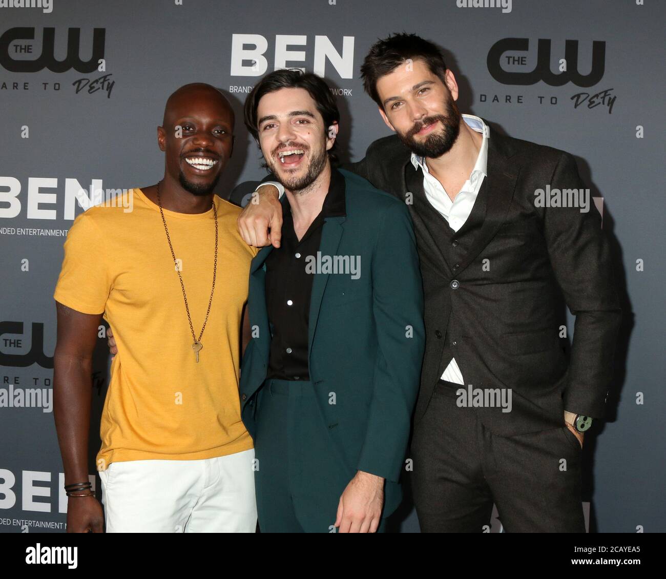 LOS ANGELES - AUG 4: Keston John, Morgan Krantz, Casey Deidrick at the ...