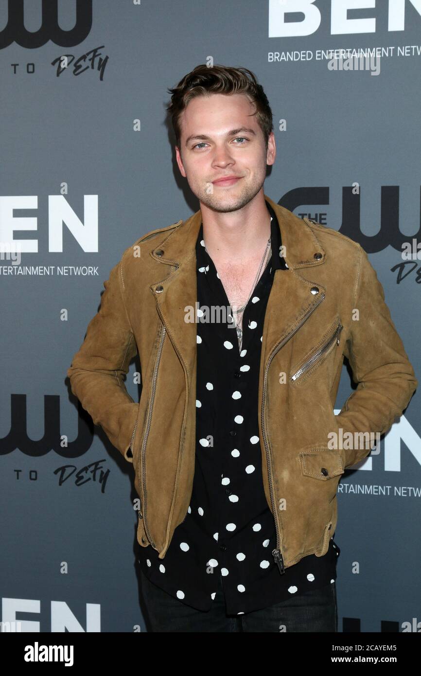 LOS ANGELES - AUG 4: Alexander Calvert at the CW Summer TCA All-Star ...