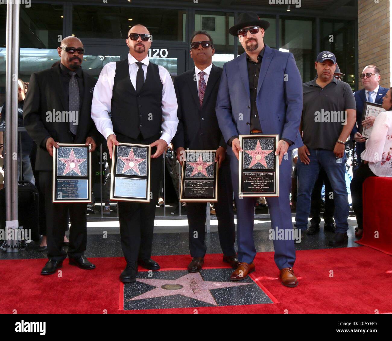 LOS ANGELES - APR 18: Cypress Hill, Lawrence Muggerud, Louis Freese ...