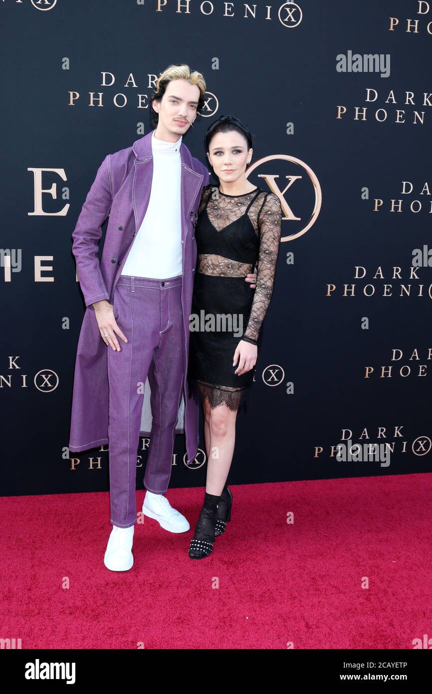 LOS ANGELES - JUN 4: Kodi-Smit McPhee, Rebecca Phillipou at the "Dark ...