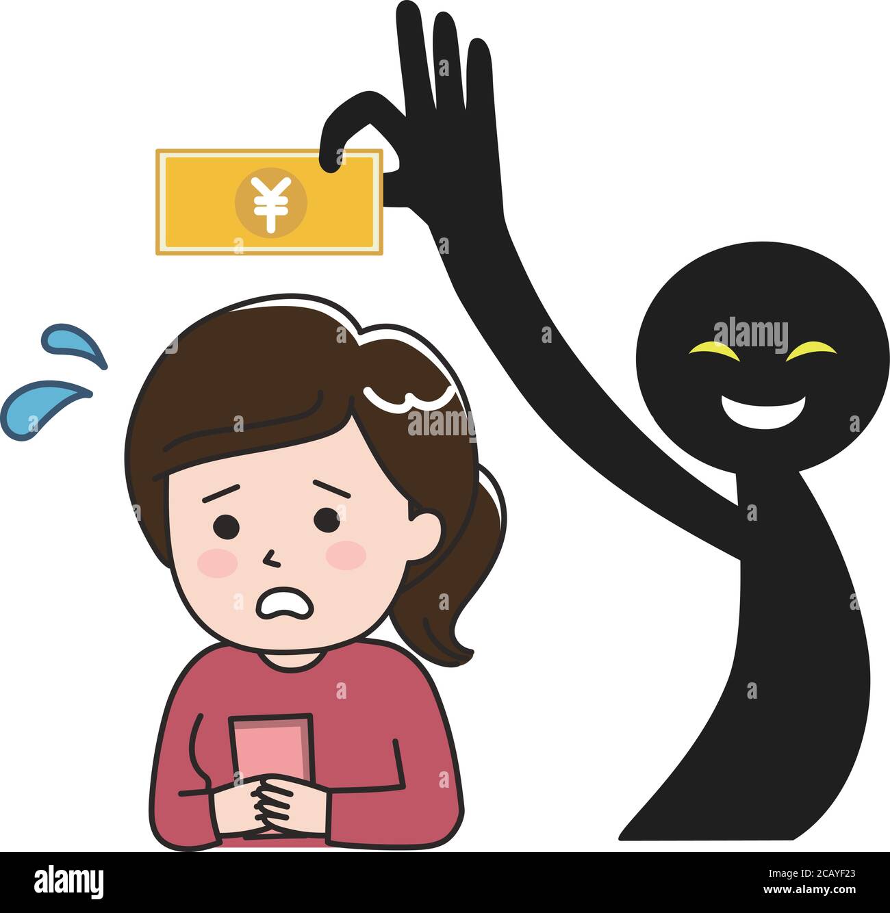 Scam vector vectors hi-res stock photography and images - Alamy