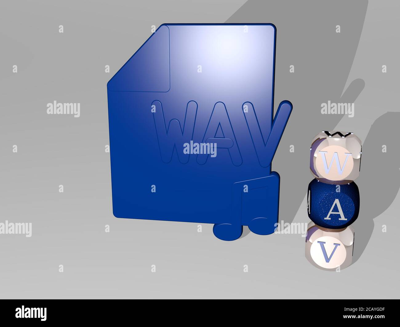 Wav alphabet hi-res stock photography and images - Alamy