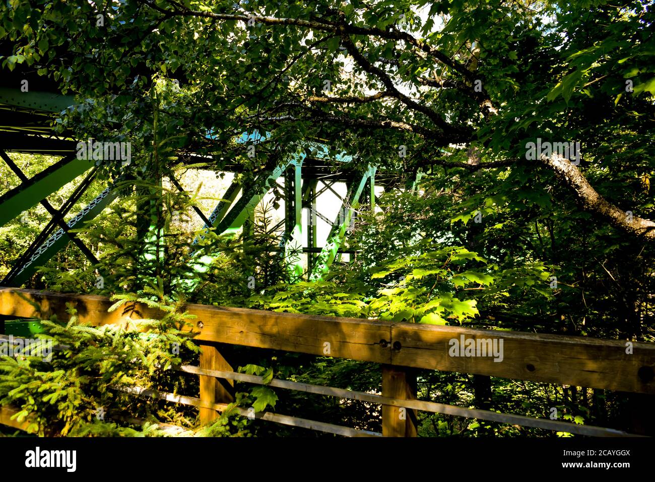 Cut River Bridge Stock Photo - Alamy