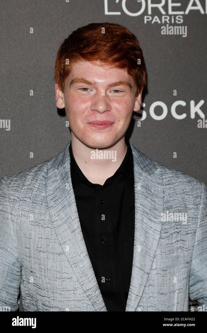 LOS ANGELES - JAN 26: Carson Holmes at the Entertainment Weekly SAG ...