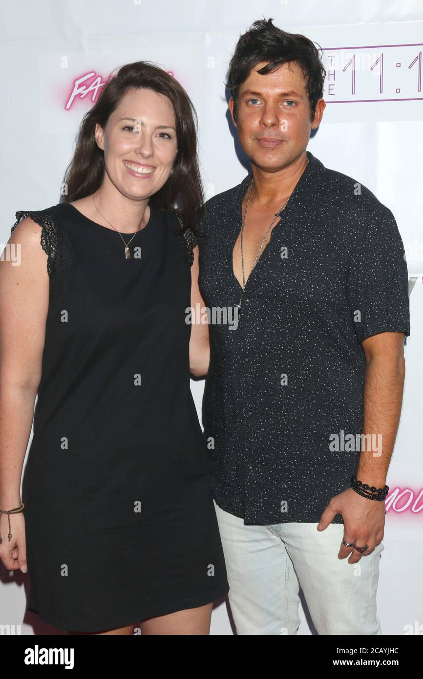 LOS ANGELES - JUN 9: Sarah Findley, Michael Leoni at the "Famous" A ...