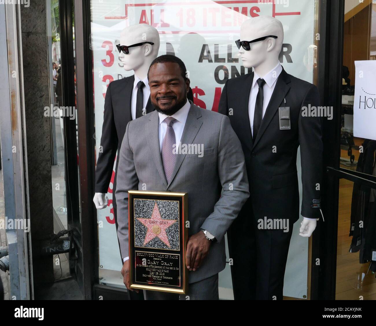 LOS ANGELES - MAY 28: F Gary Gray, Men In Black Suit DIsplay at the F ...