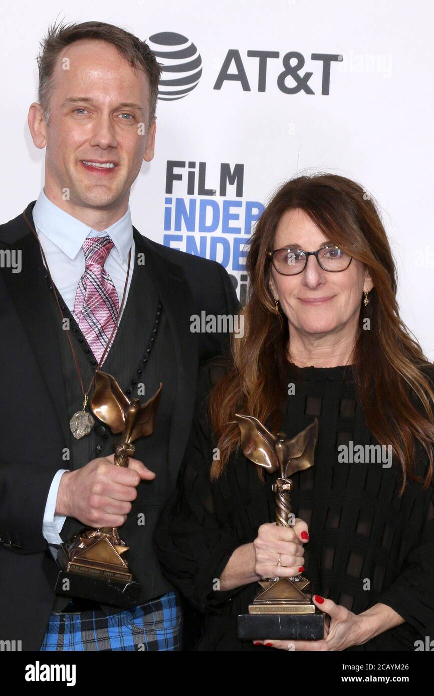 LOS ANGELES - FEB 23: Jeff Whitty, Nicole Holofcener - Best Screenplay ...