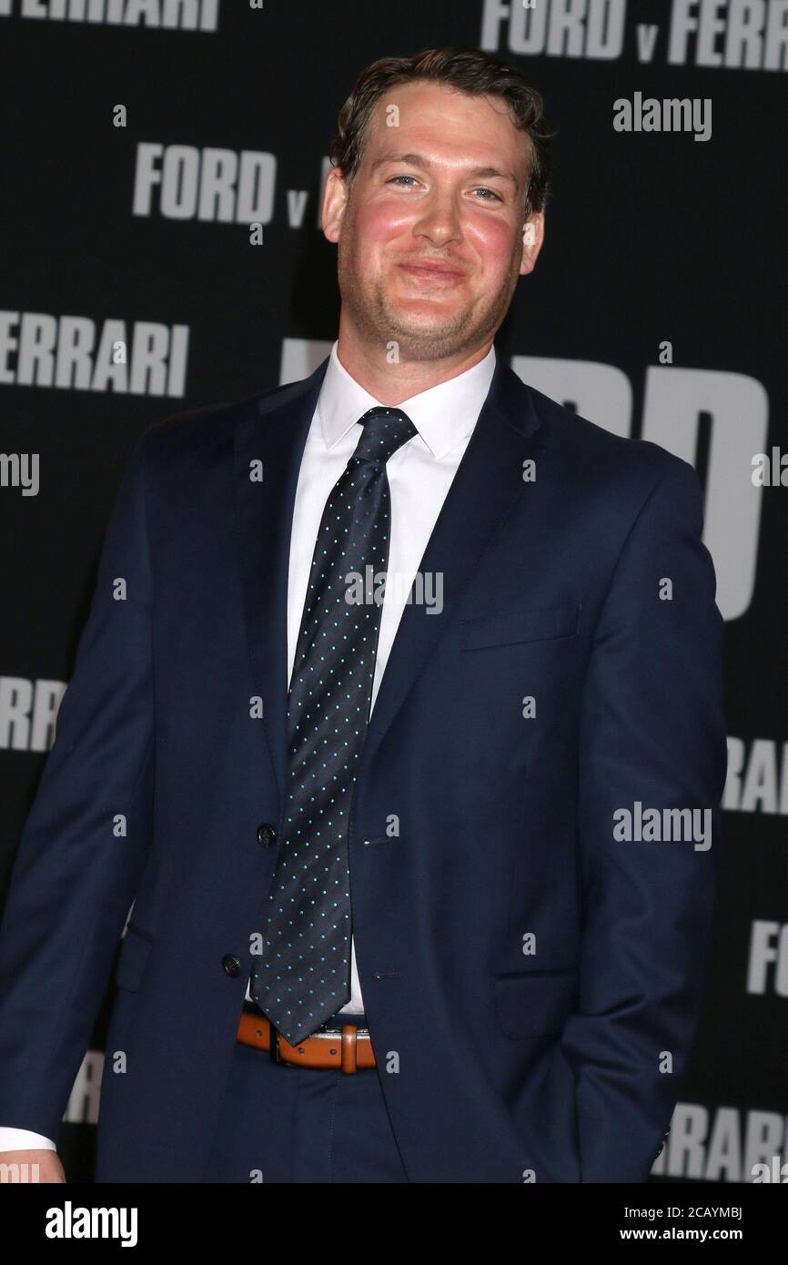 LOS ANGELES - NOV 4: Joe Williamson at the "Ford v Ferrari" Premiere at ...