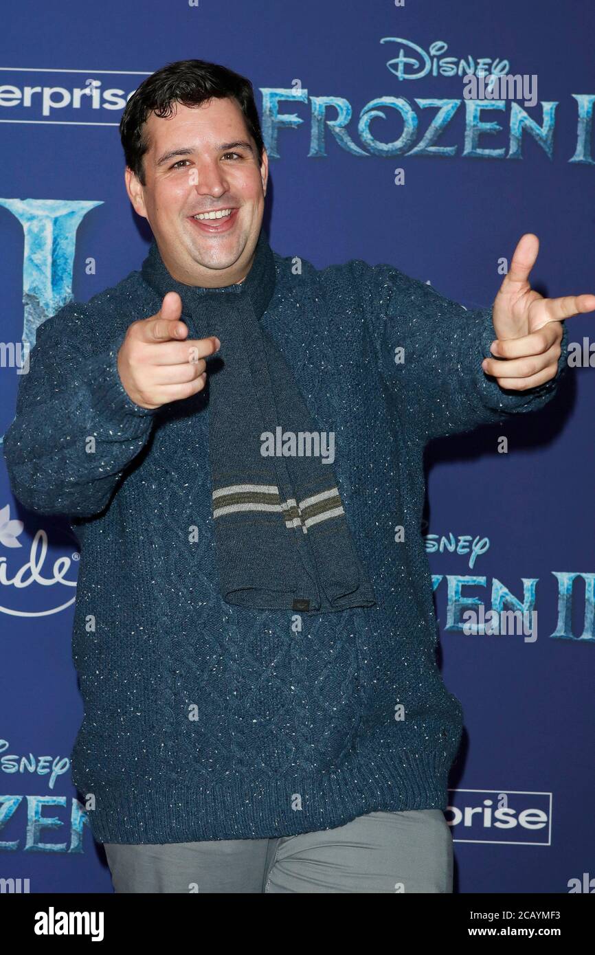LOS ANGELES - NOV 7: Brock Powell at the "Frozen 2" LA Premiere at the ...