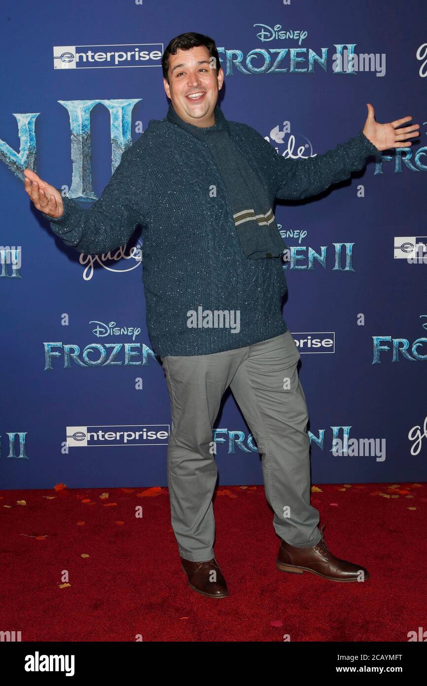 LOS ANGELES - NOV 7: Brock Powell at the "Frozen 2" LA Premiere at the ...