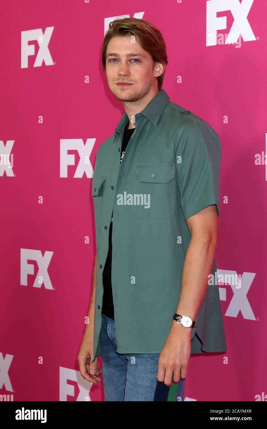 LOS ANGELES - AUG 6: Joe Alwyn at the FX Networks Starwalk at Summer ...