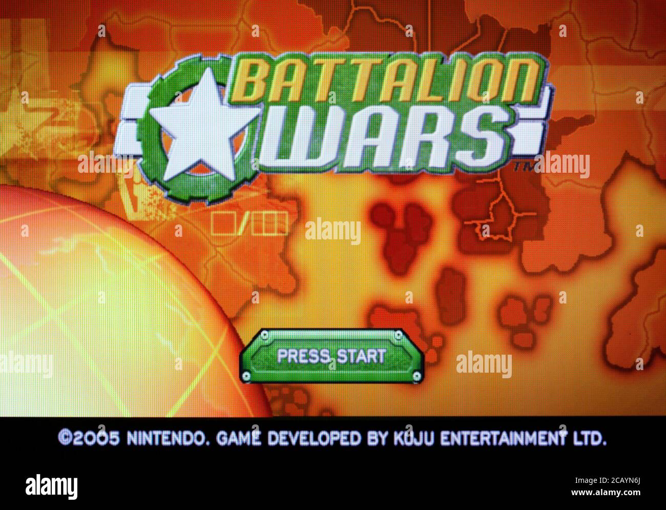 Battalion Wars - Nintendo Gamecube Videogame - Editorial use only Stock ...