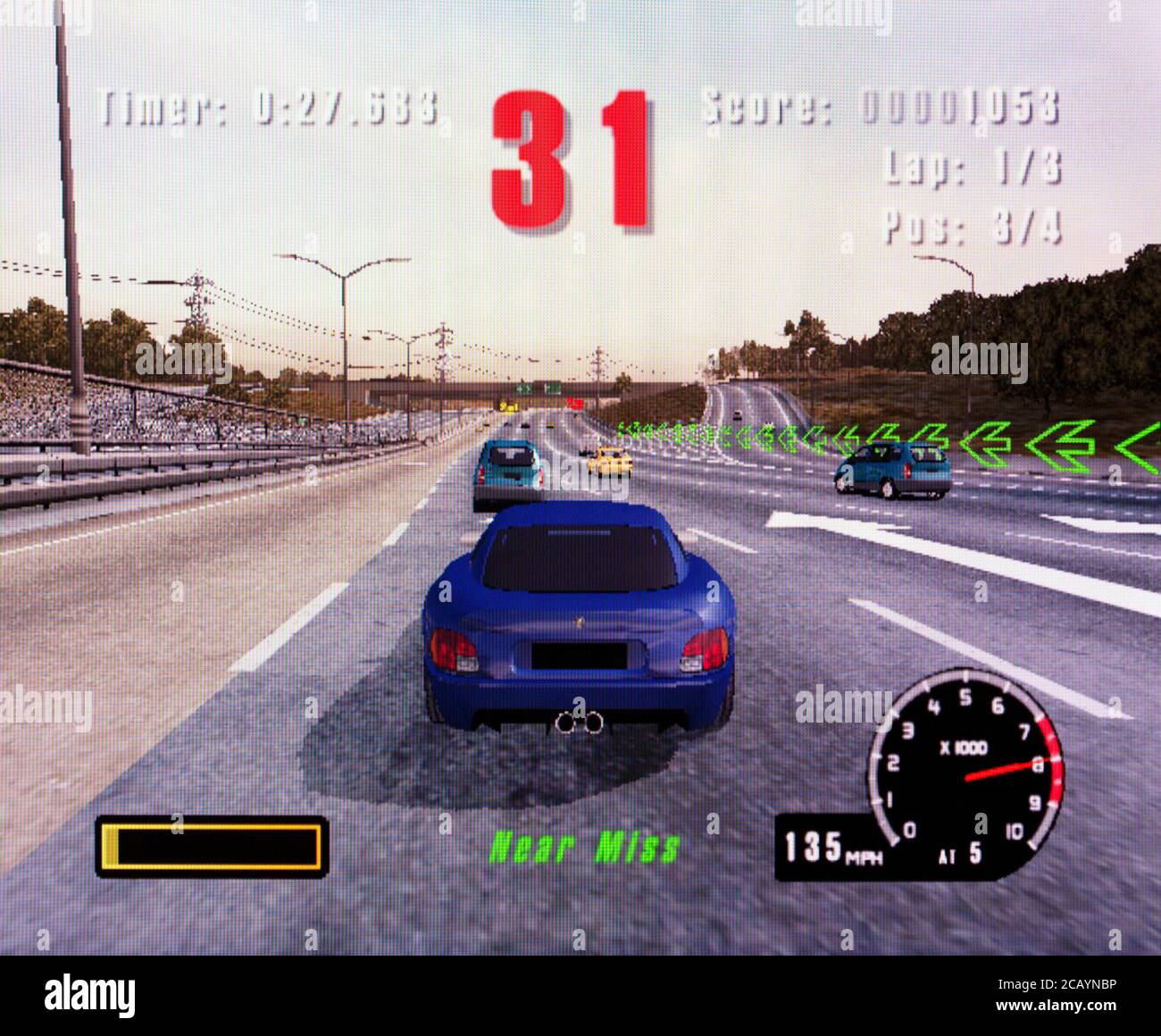 Burnout - Nintendo Gamecube Videogame - Editorial use only Stock Photo ...