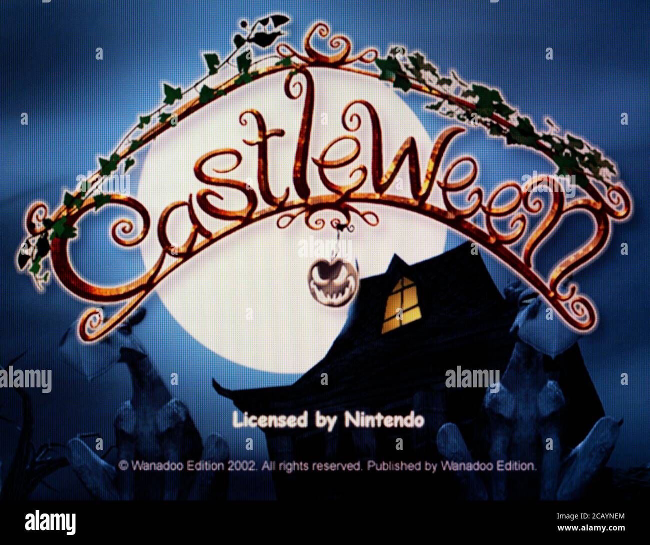 Castle Ween - Nintendo Gamecube Videogame - Editorial use only Stock ...