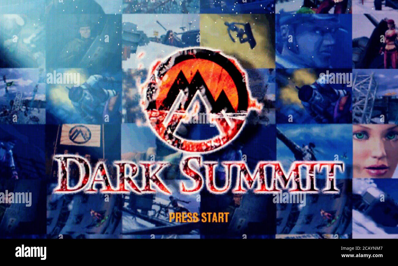 Dark Summit - Nintendo Gamecube Videogame - Editorial use only Stock ...