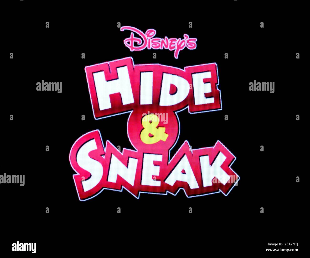 Disney's Hide & Sneak - Nintendo Gamecube Videogame - Editorial use ...