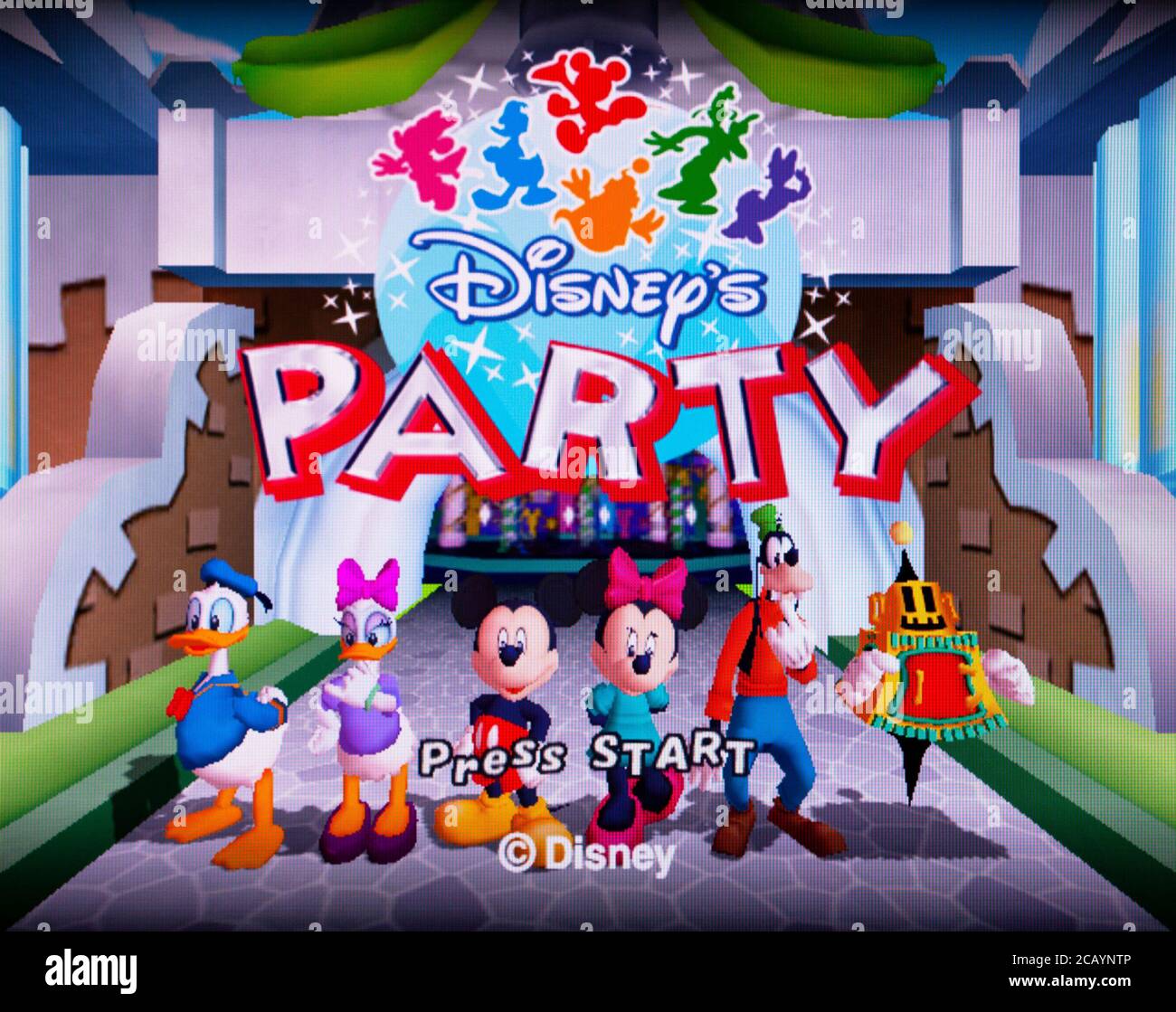 Disney's Party - Nintendo Gamecube Videogame - Editorial use only Stock ...