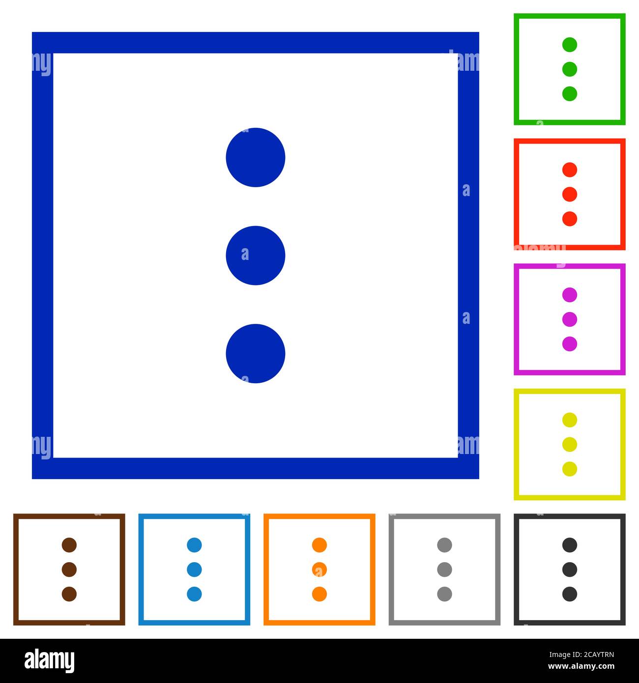 Selection dots Stock Vector Images - Alamy