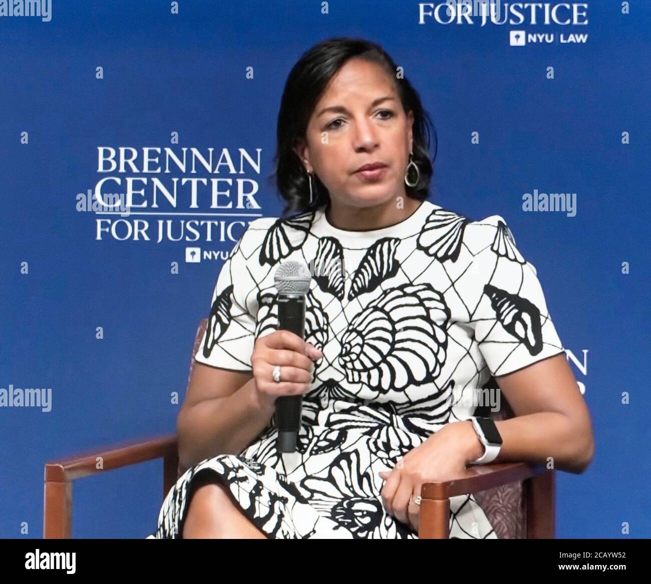 New York, New York, USA. 09th Aug, 2020. A screen grab of former UN ...