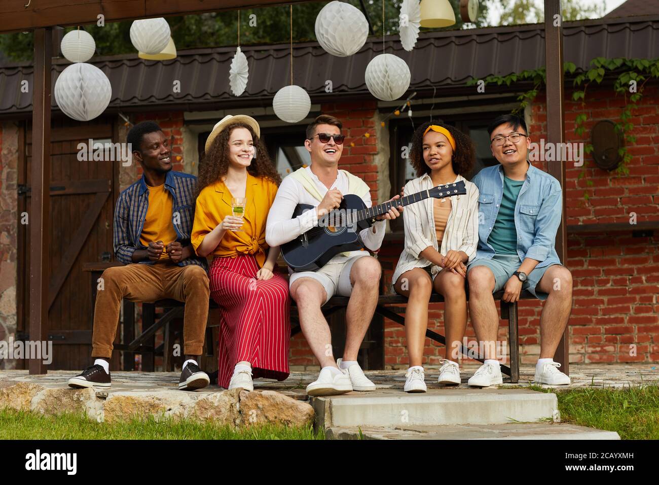 Asian man singing party hi-res stock photography and images - Alamy
