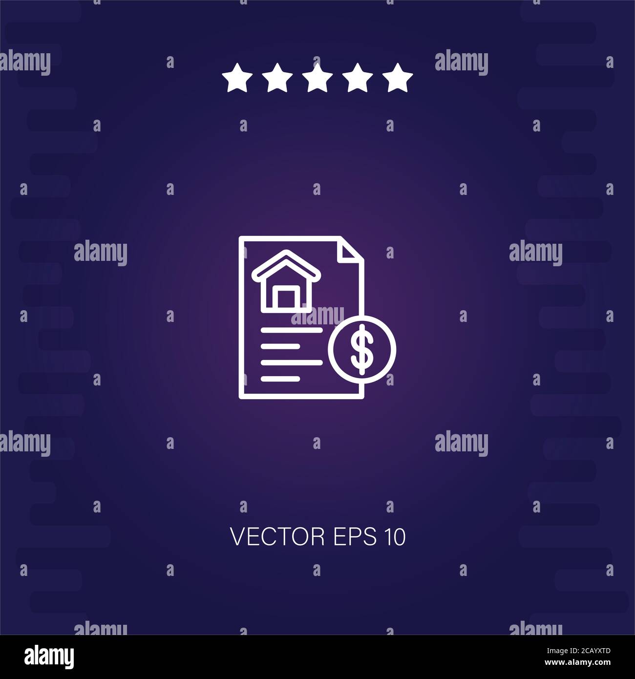 loan vector icon modern illustration Stock Vector Image & Art - Alamy