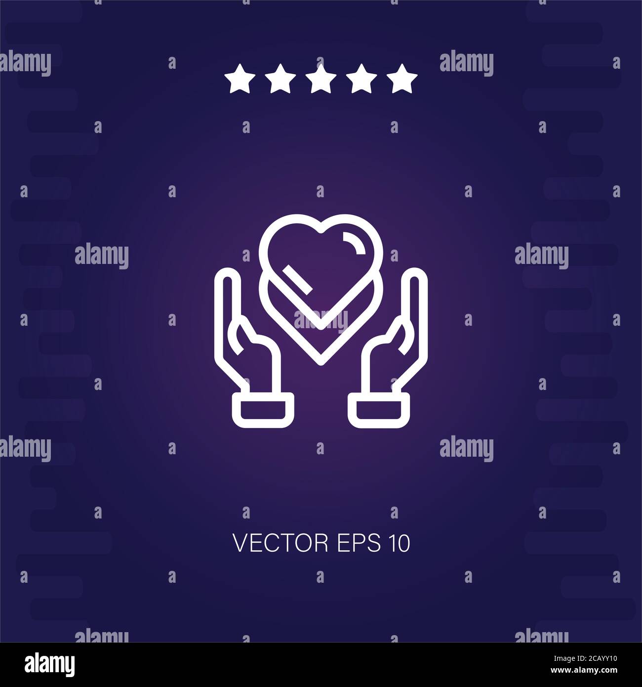 care vector icon modern illustration Stock Vector Image & Art - Alamy