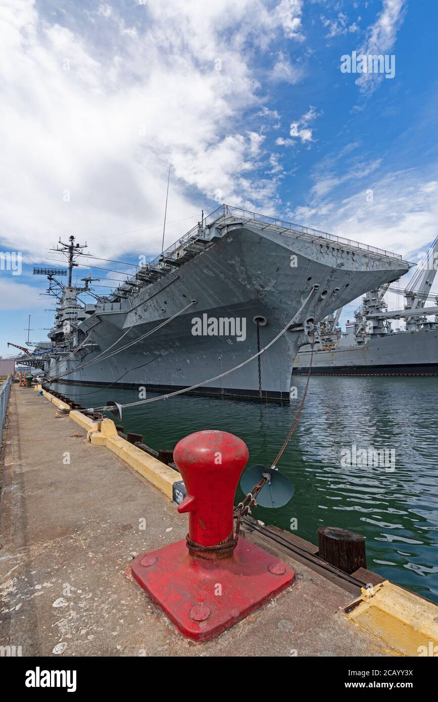 Museum USS Hornet in Alameda, California Stock Photo - Alamy