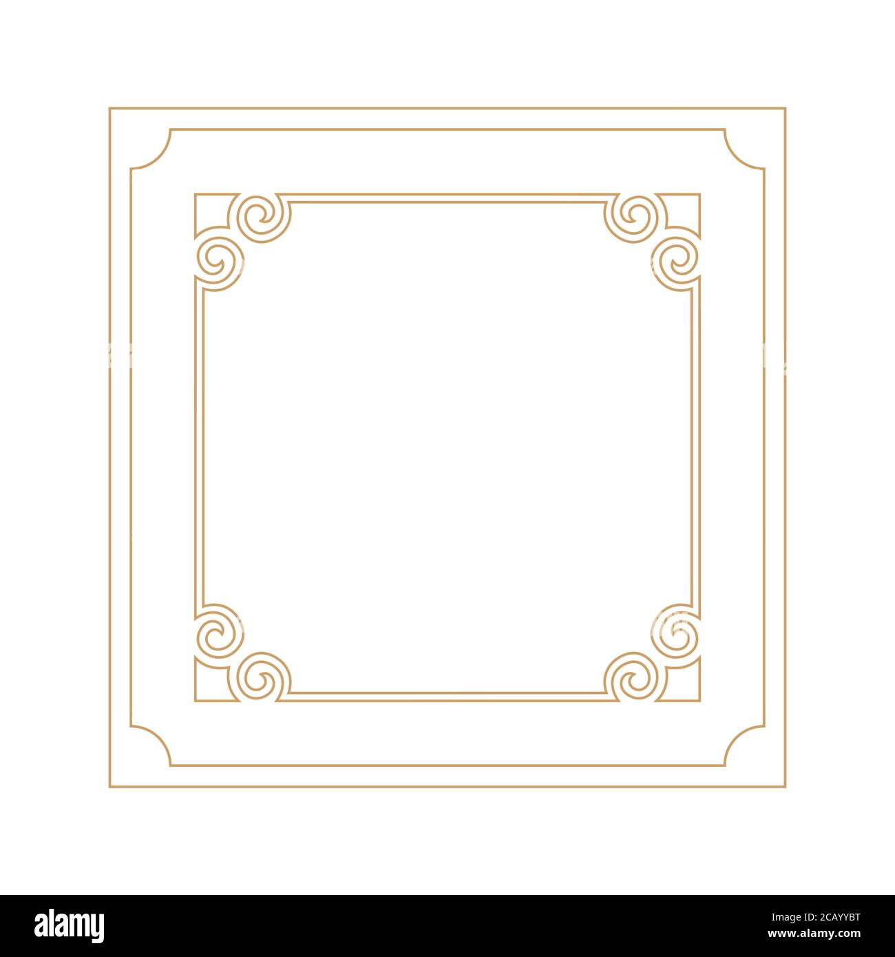 Ornament Vector Frame