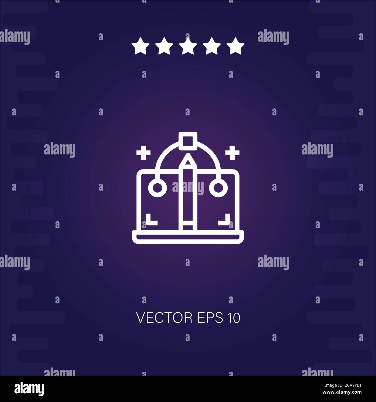 design vector icon modern illustration Stock Vector Image & Art - Alamy
