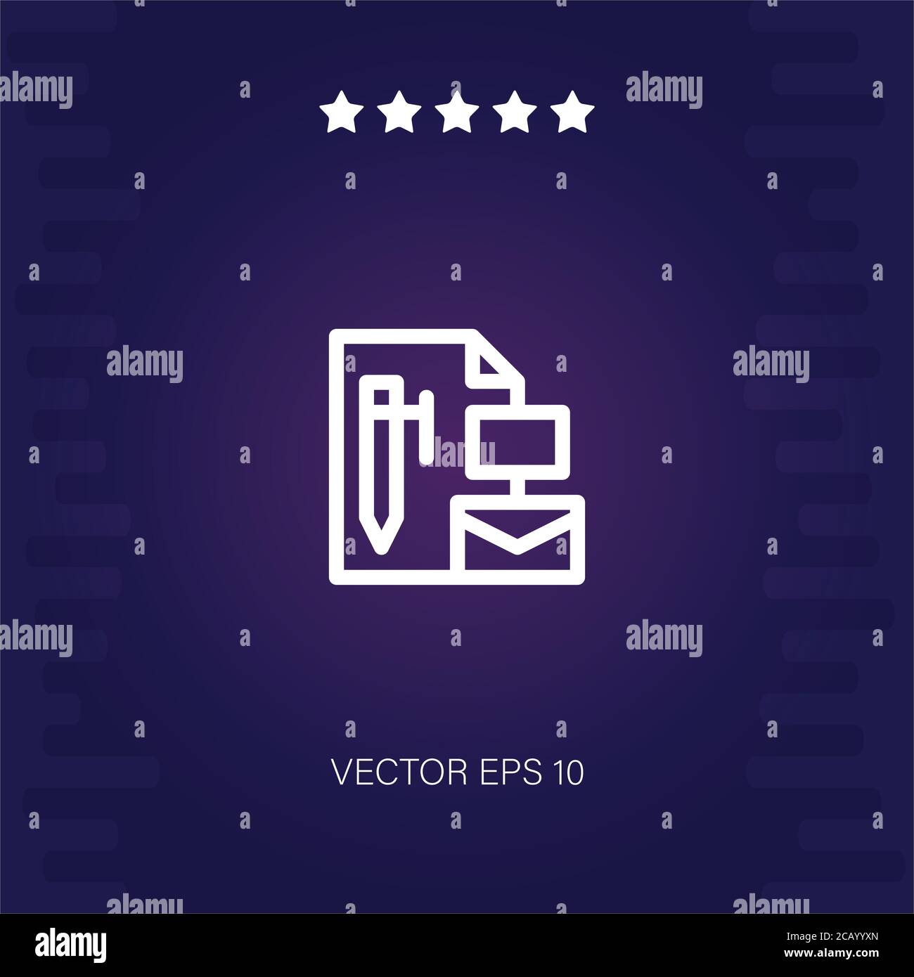 file vector icon modern illustration Stock Vector Image & Art - Alamy