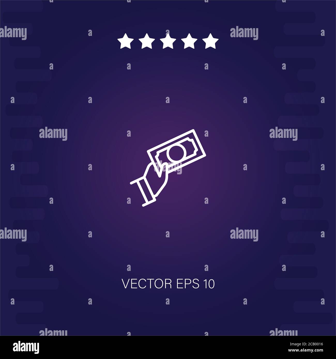 Corruption donation illustration Stock Vector Images - Alamy