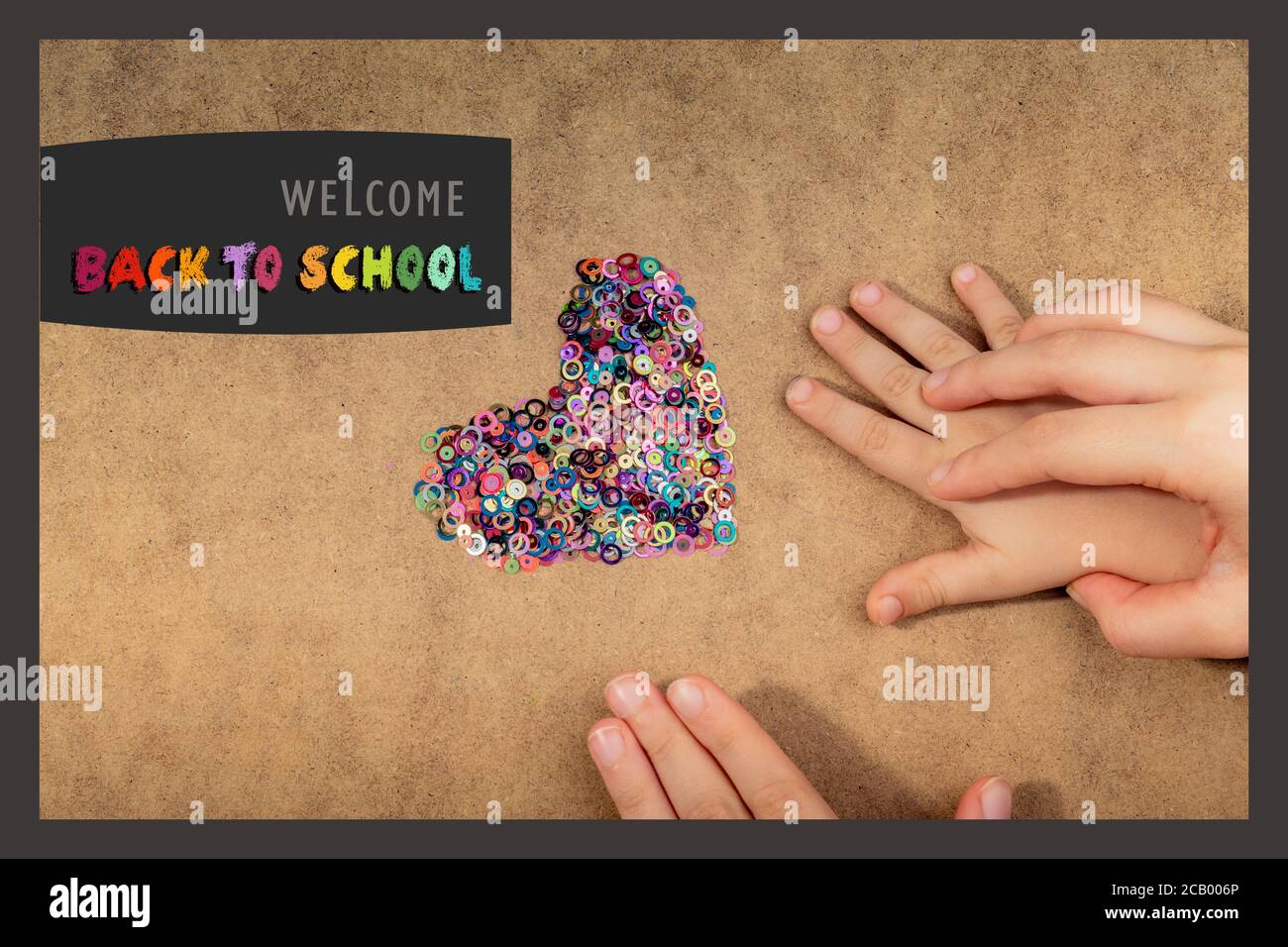 Back to school, education background for invitation, promotion poster ...