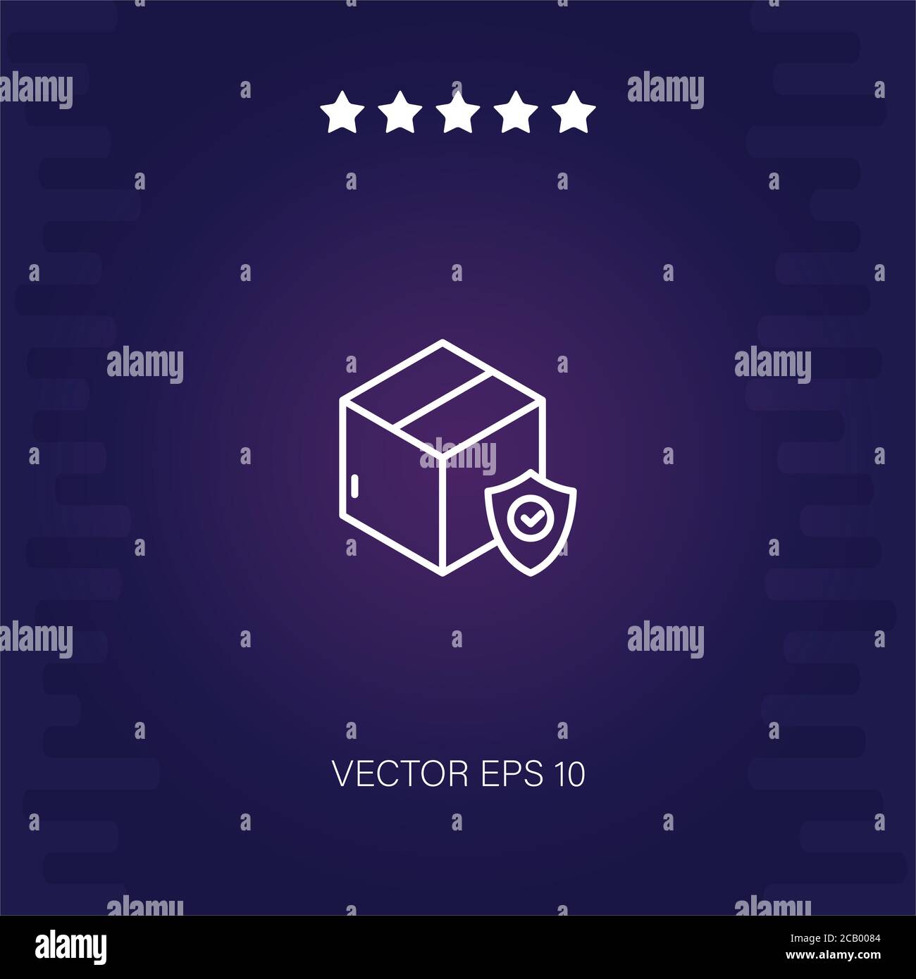 box vector icon modern illustration Stock Vector Image & Art - Alamy