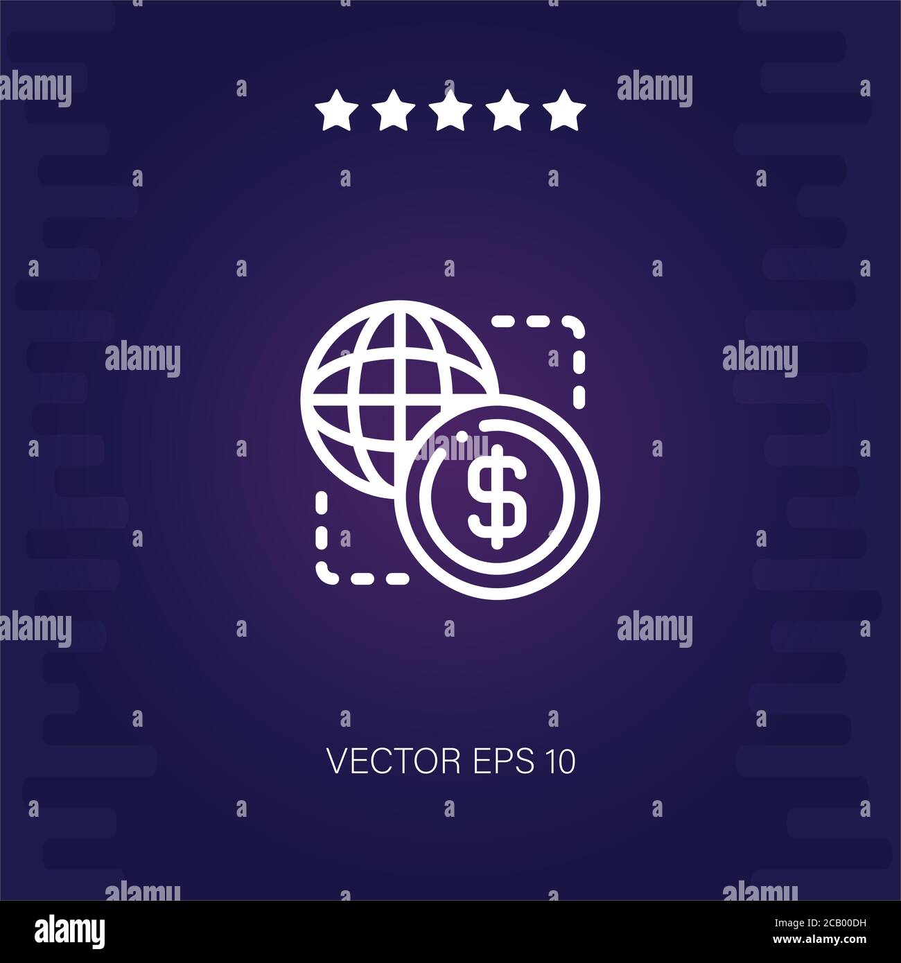 economy vector icon modern illustration Stock Vector Image & Art - Alamy