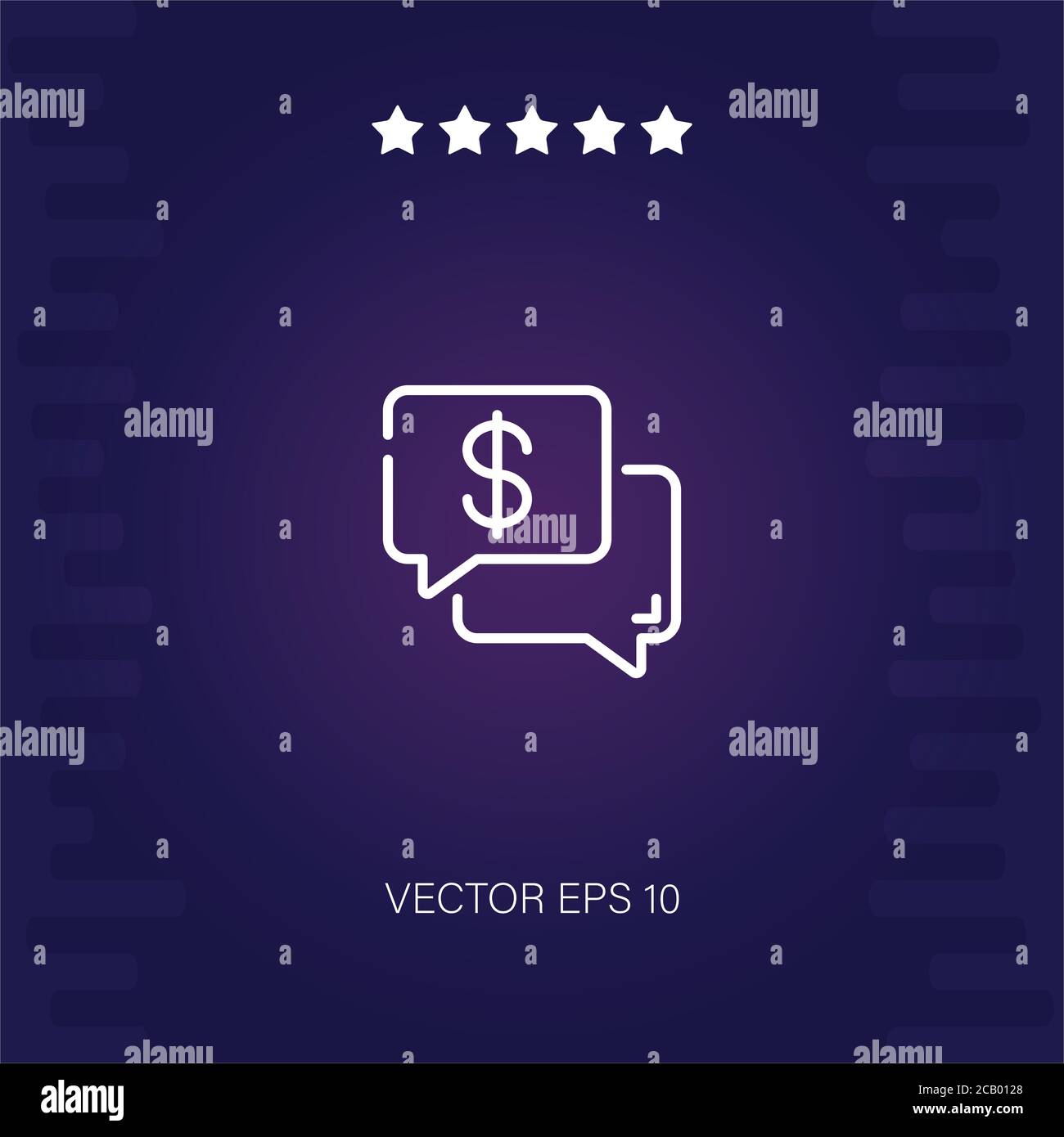 chat vector icon modern illustration Stock Vector Image & Art - Alamy