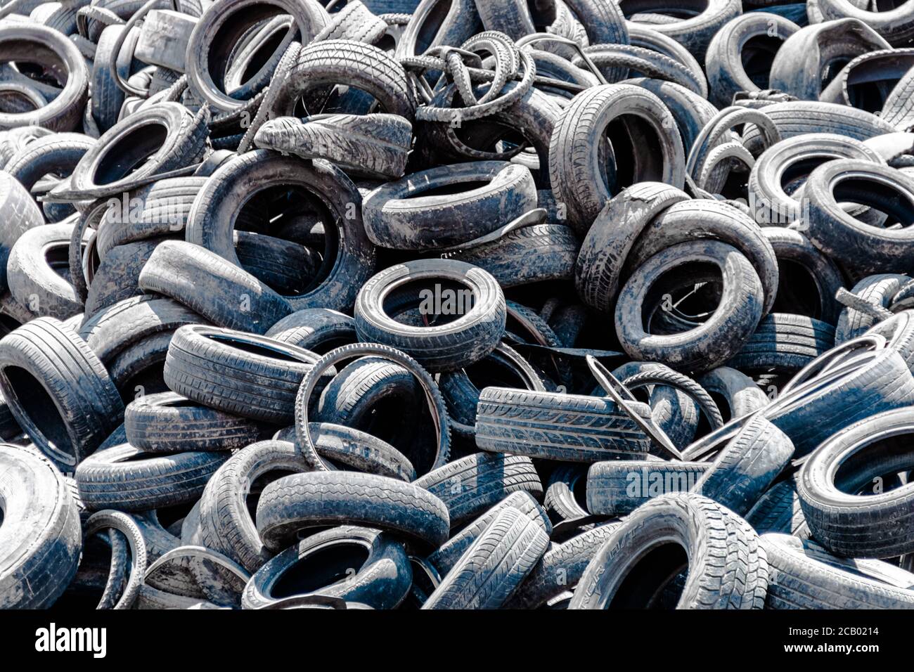 Old pneumatic car tire hi-res stock photography and images - Alamy