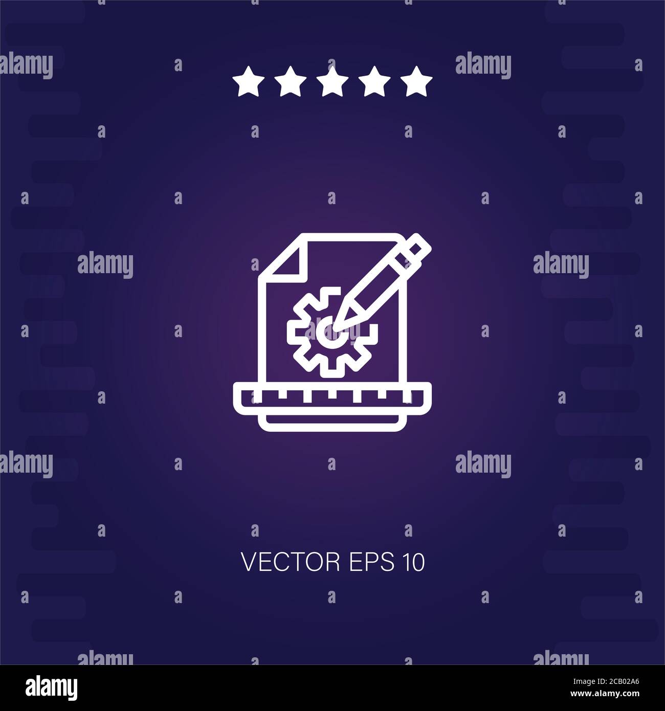 process vector icon modern illustration Stock Vector Image & Art - Alamy