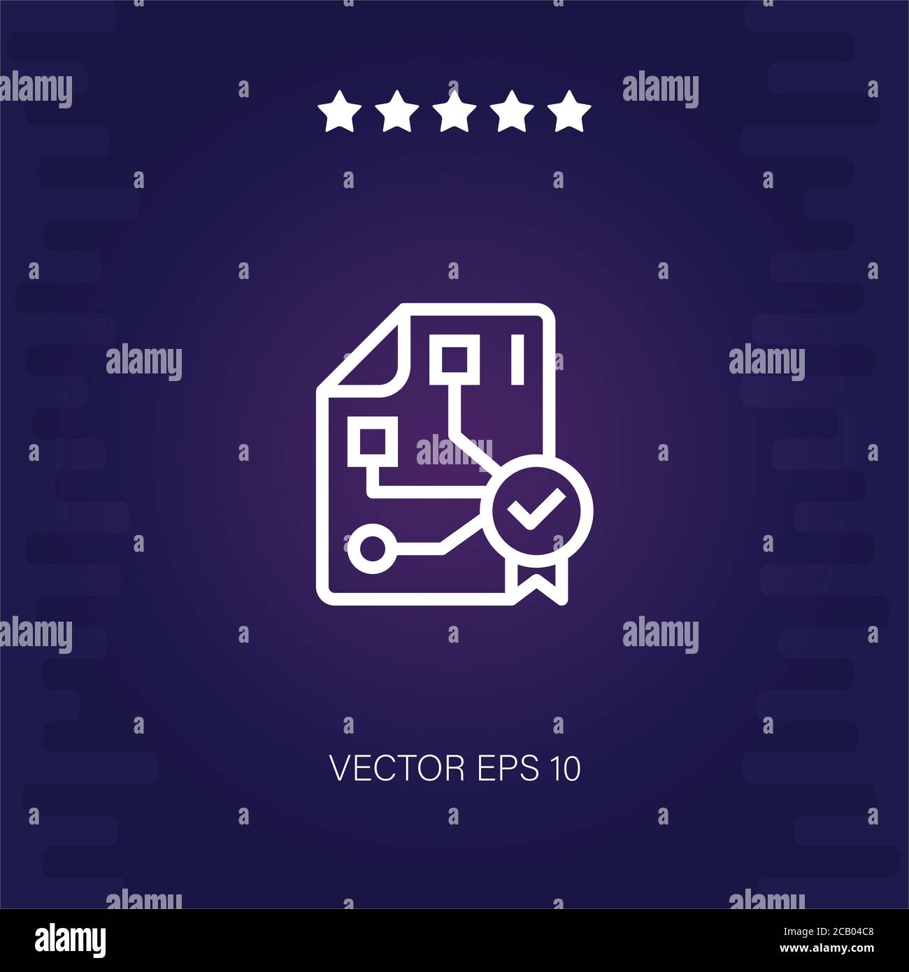 project vector icon modern illustration Stock Vector Image & Art - Alamy