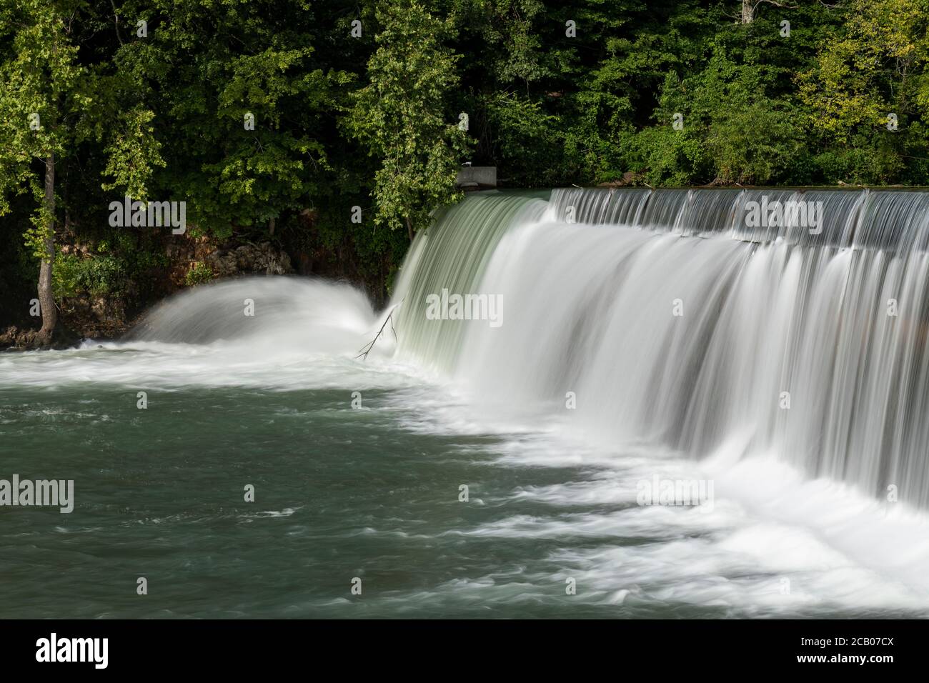 A dam on the Spring River in Arkansas Stock Photo - Alamy